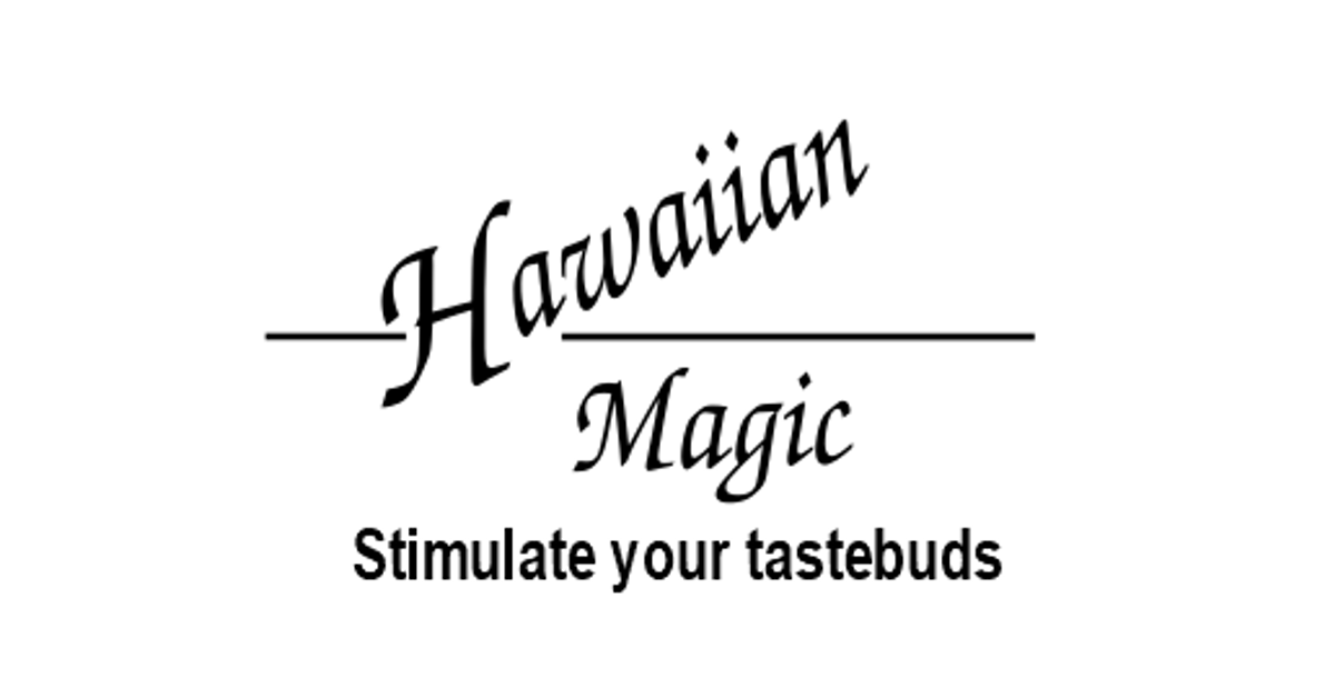 Hawaiian Magic Spices-Simulate Your Taste Buds! – HAWAIIAN MAGIC -spice ...